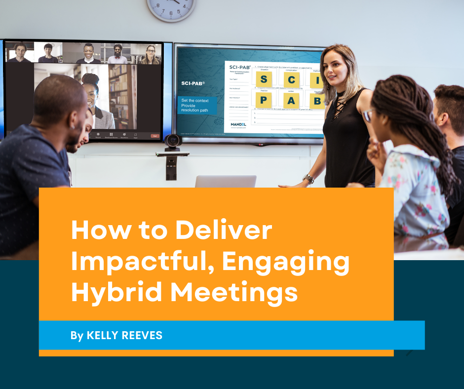 How to Deliver Impactful, Engaging Hybrid Meetings | Mandel Communications