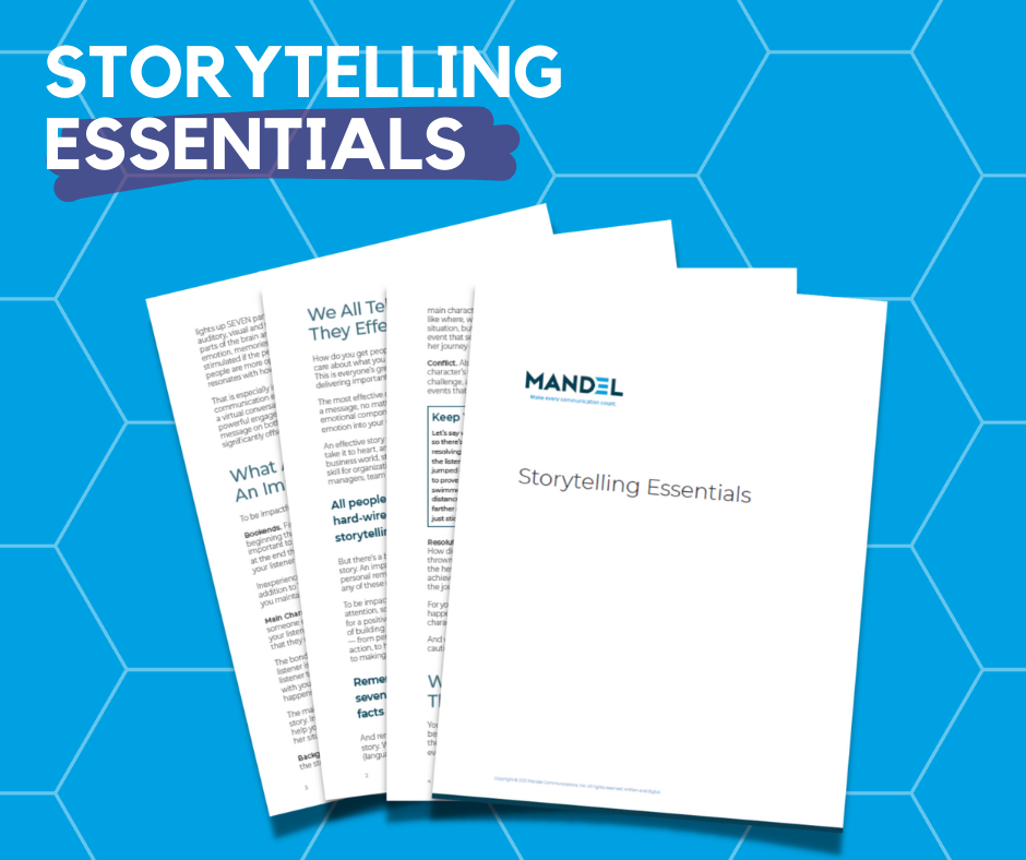 Storytelling Essentials | Mandel Communications